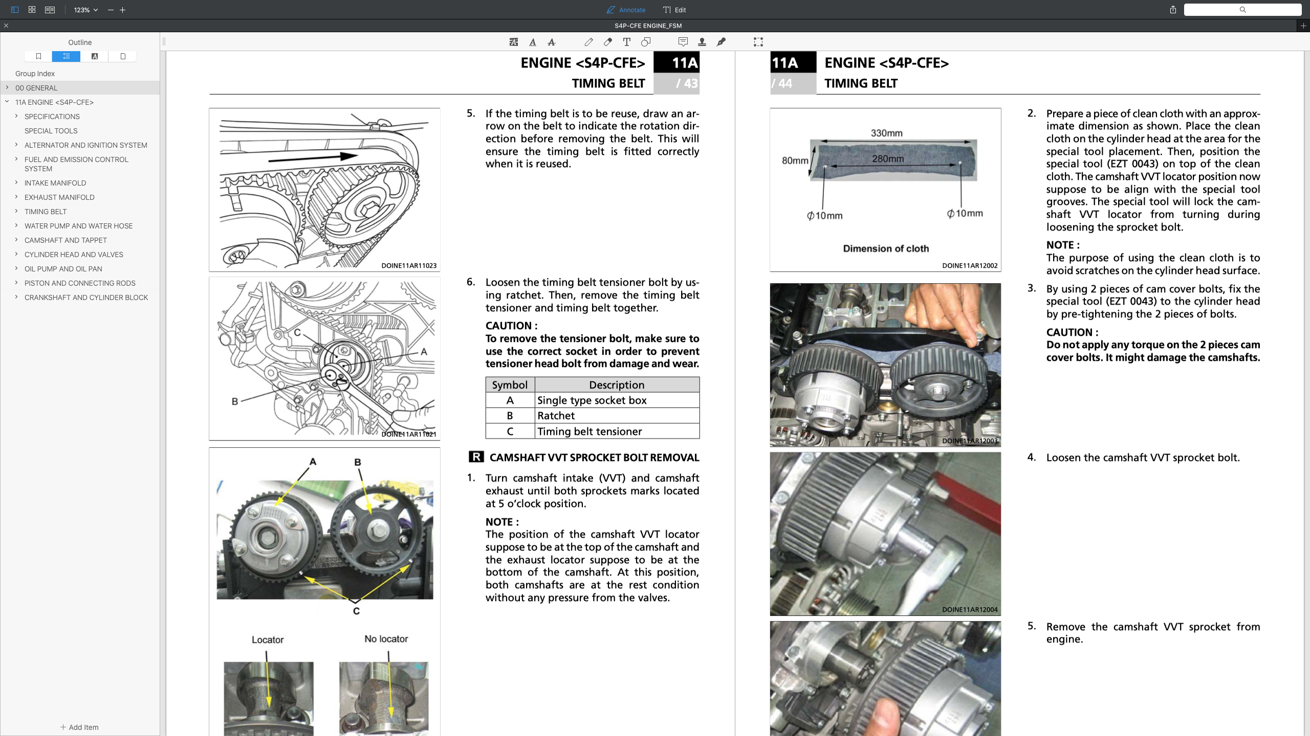 PROTON CAMPRO S4P-CFE (TURBO) ENGINE WORKSHOP MANUAL + WIRING & HARNESS ...