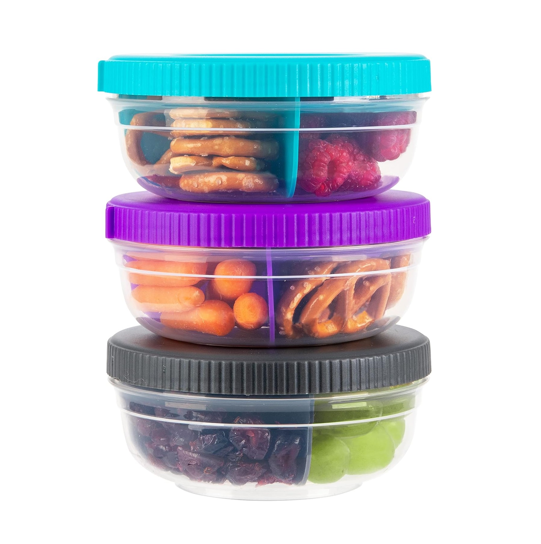 Snaplock by Progressive 3 Pcs 5 oz 148ml Food Container Leak Resistant ...