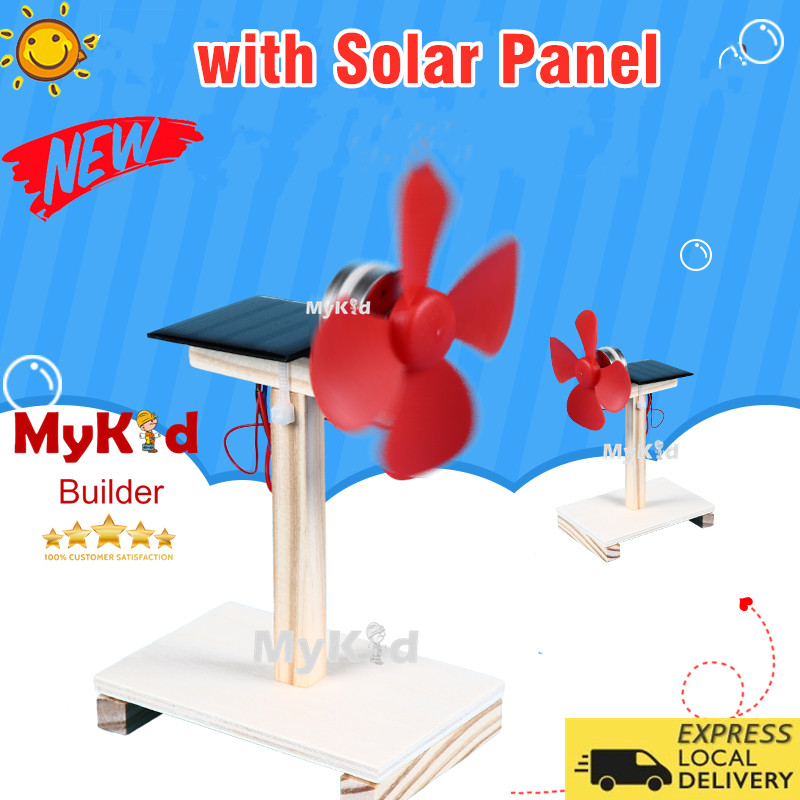 Projek RBT Kipas Solar KSSR Tahun 5 KSSM DIY Solar Fan Project 自制太阳能风扇 ...