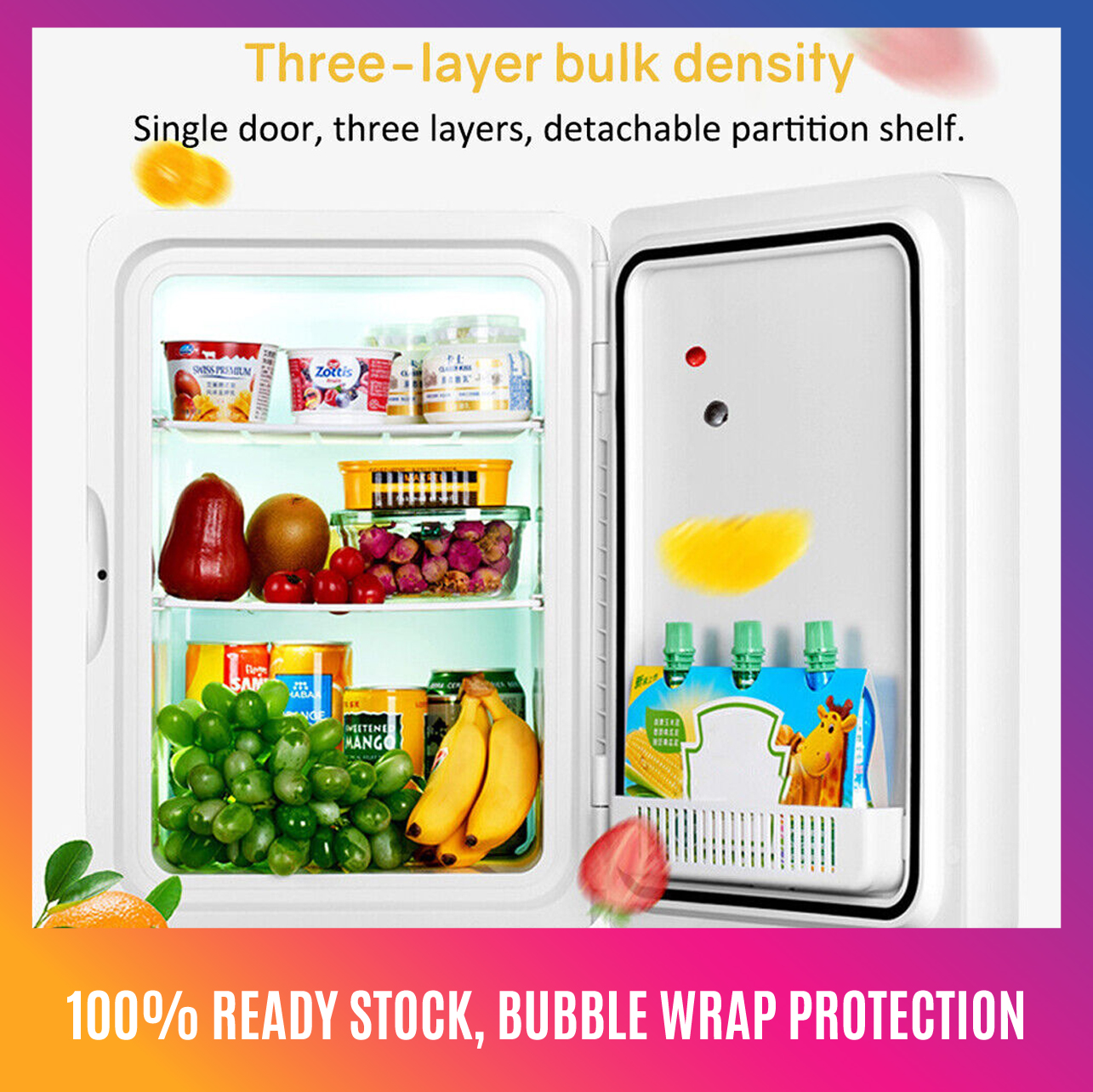 SAST - (1 Years Warranty) 8L Portable Dual Use Mini Fridge, Kereta ...