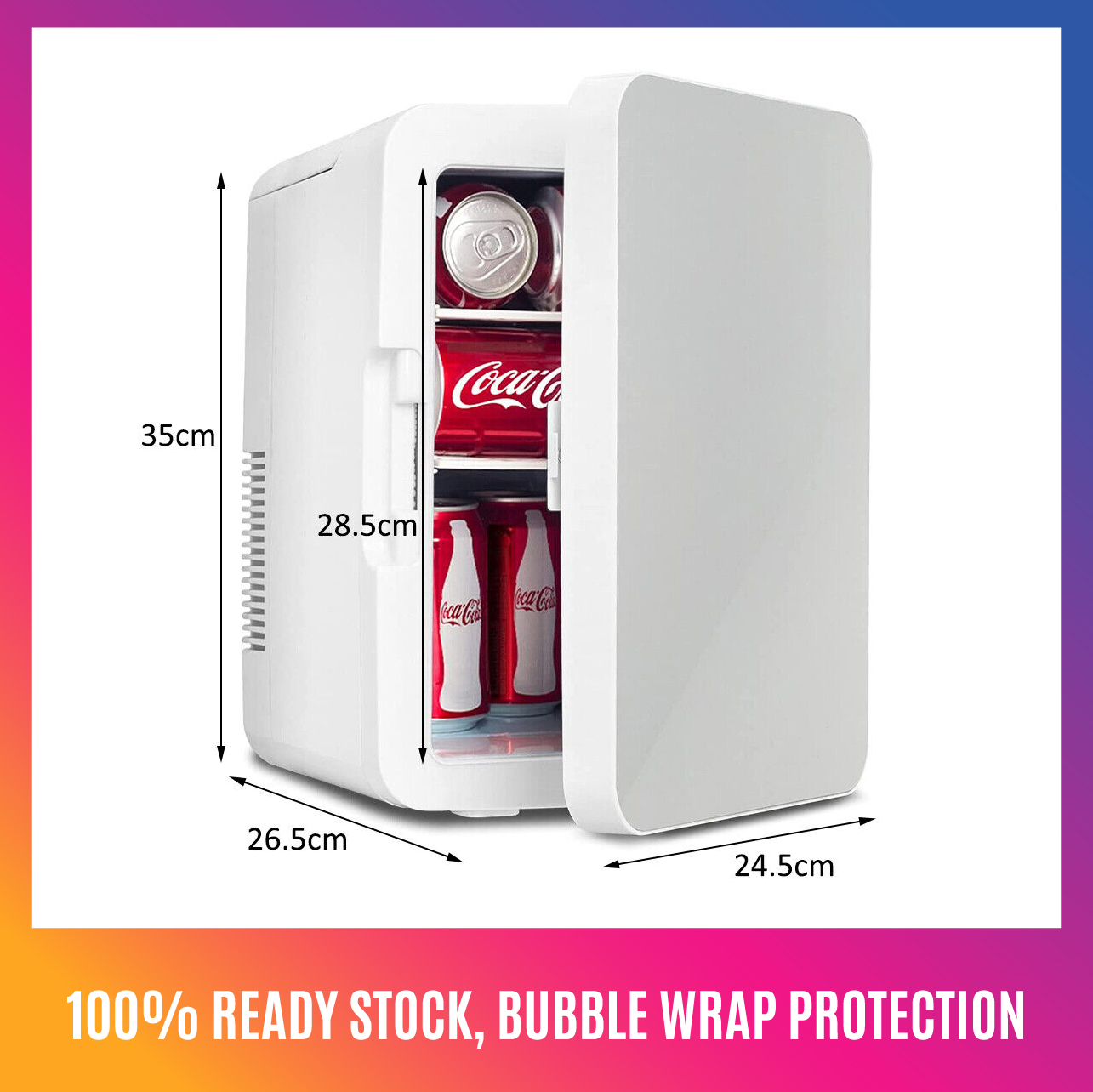 SAST - (1 Years Warranty) 8L Portable Dual Use Mini Fridge, Kereta ...