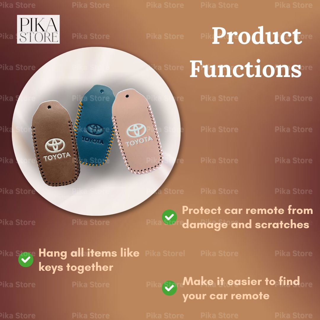 Toyota Veloz Key Cover Leather Car Remote Key Case Toyota Raize Veloz ...