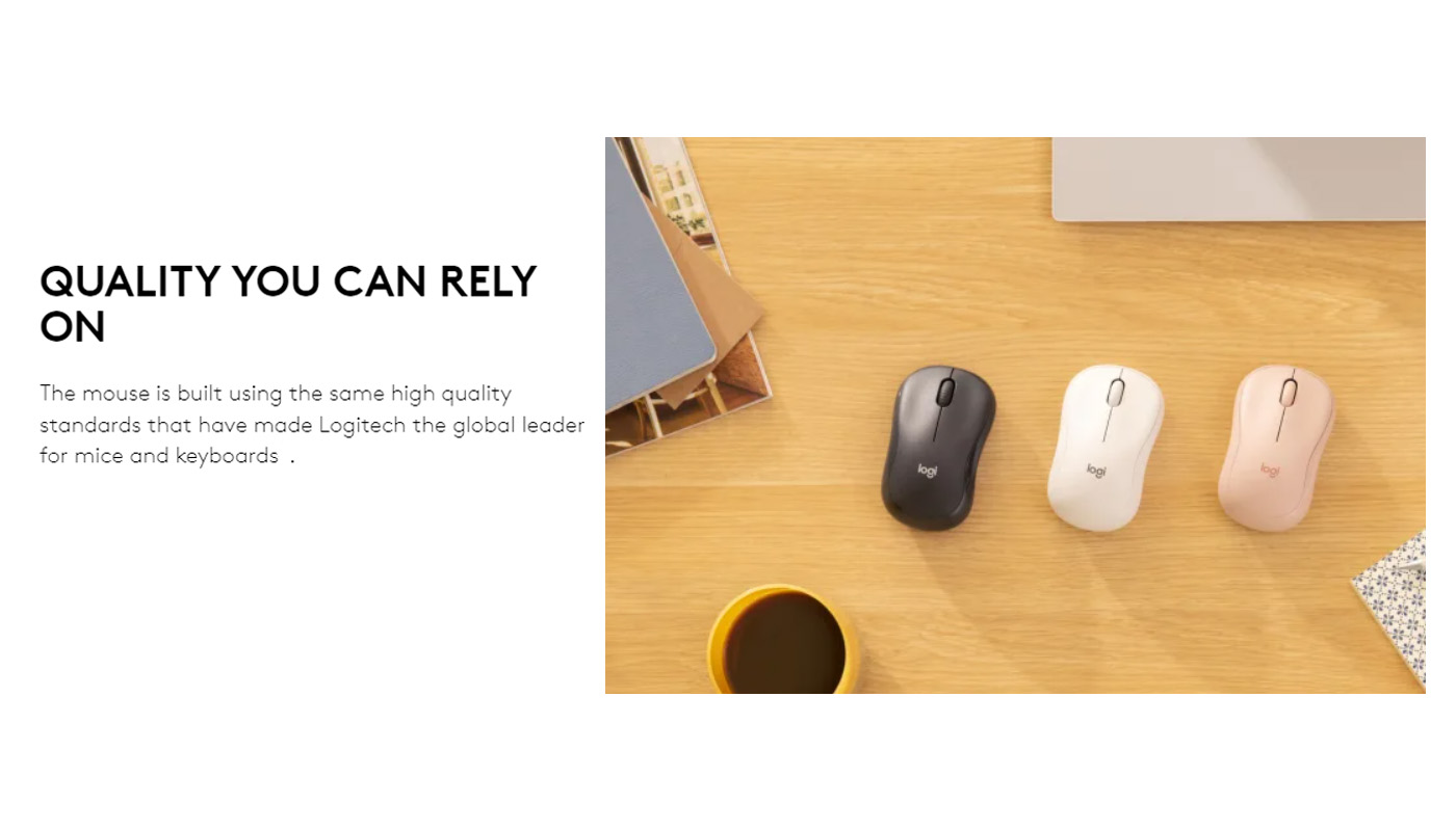 Logitech M240 Silent Bluetooth Mouse | Comfortable | SilentTouch ...