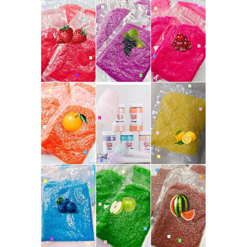 【PROMO】1KG Cotton Candy Sugar Gula Kapas Halus 🍭 Candy Floss Sugar ...