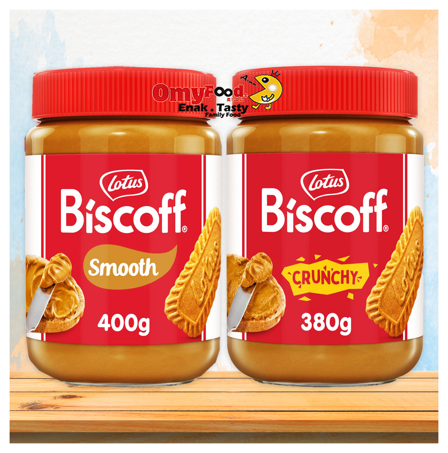 380g / 400g Lotus Biscoff Spead [Smooth/ Crunchy] [OmyFood] | Shopee ...