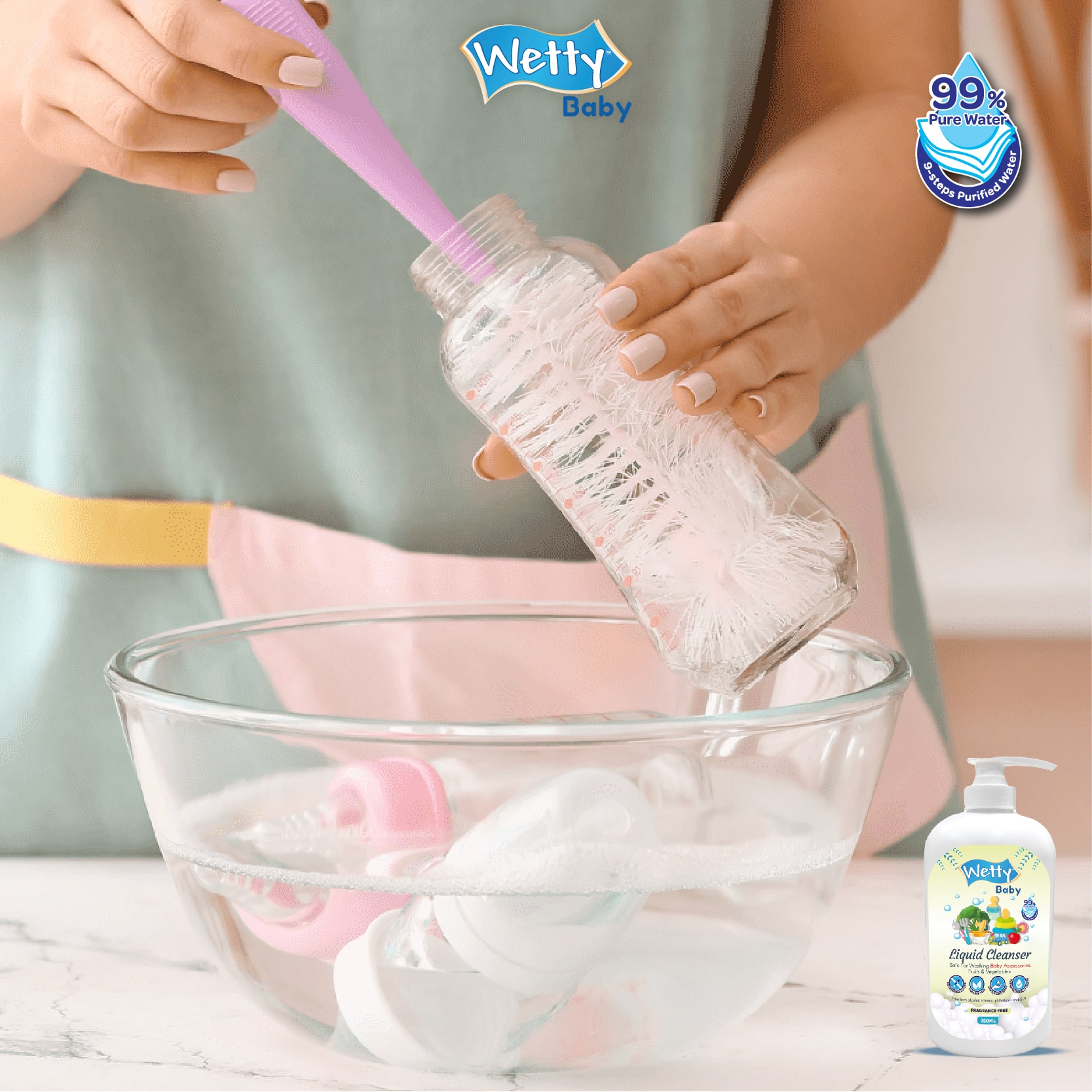Wetty Baby Liquid Cleanser (750ml) | Shopee Malaysia