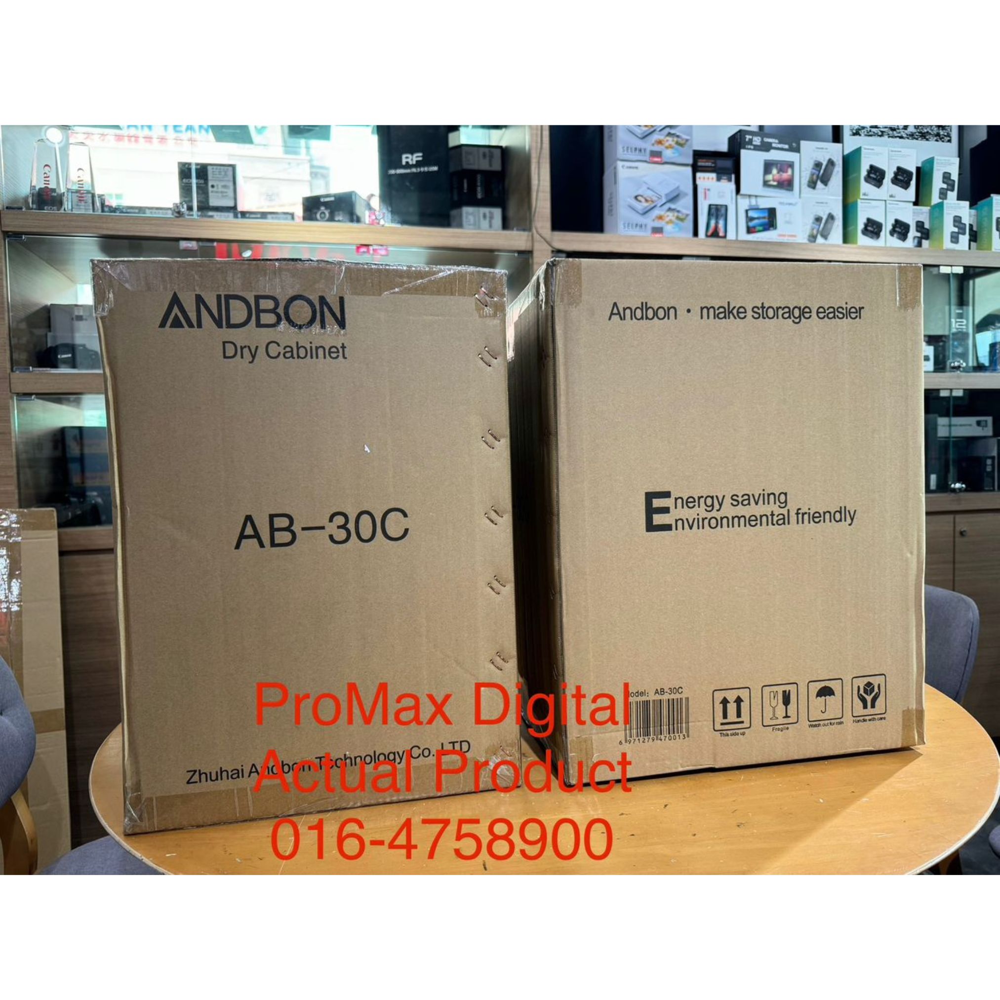 ANDBON AB-30C DRY CABINET 30L 30 Litters Eirmai Ailite 2-tier shelf DRY ...
