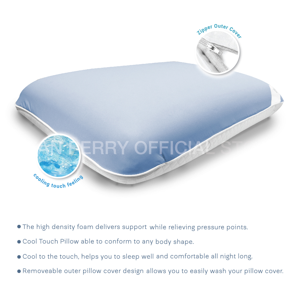 Jean Perry Cool Touch Memory Pillow | Shopee Malaysia Jean Perry Cool Touch Memory Pillow | Shopee Malaysia
