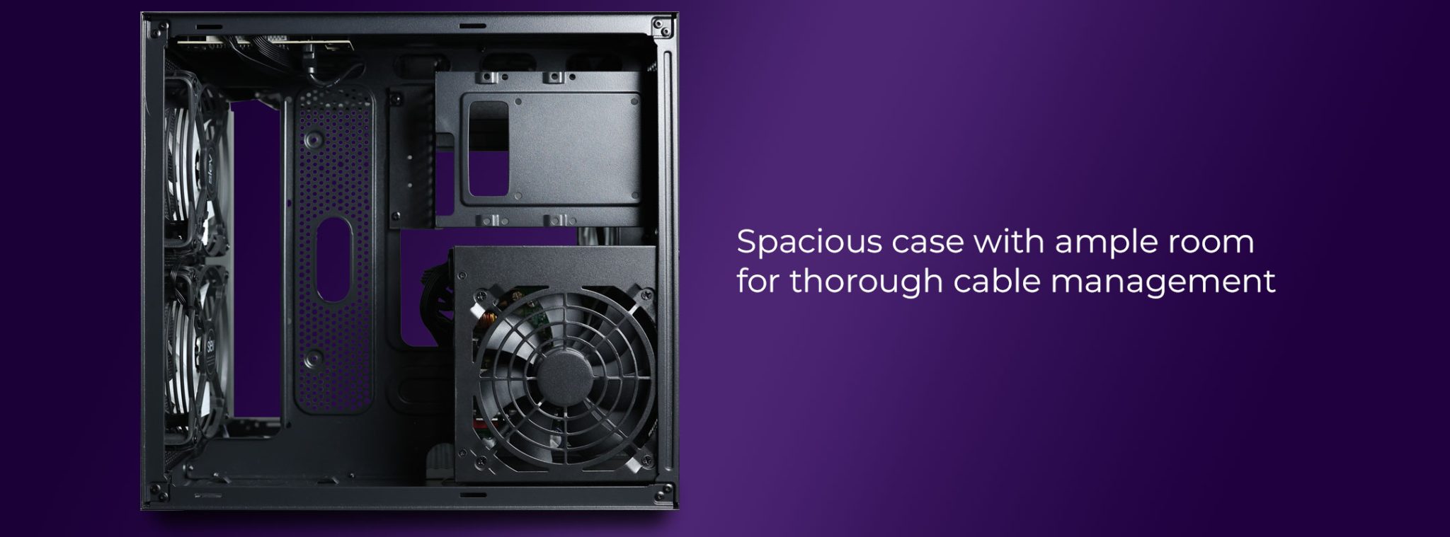 SLEV SlevCase SEAVIEW | High Airflow Dual Chamber Micro ATX Gaming ...