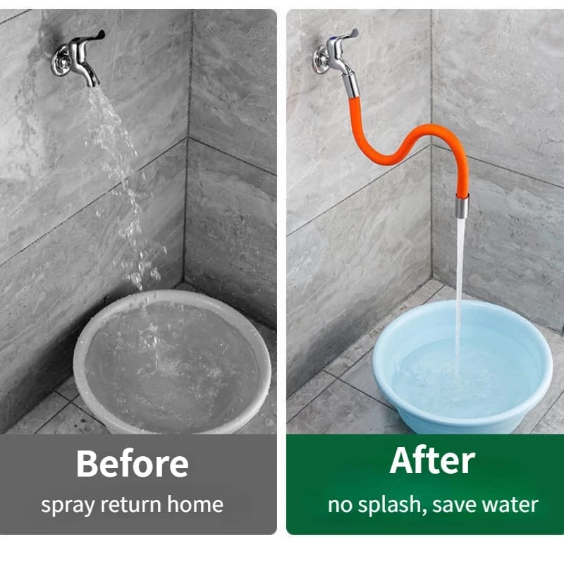 1pc Faucet Extension Tube Extender Universal Water Pipe Anti-Splash for ...