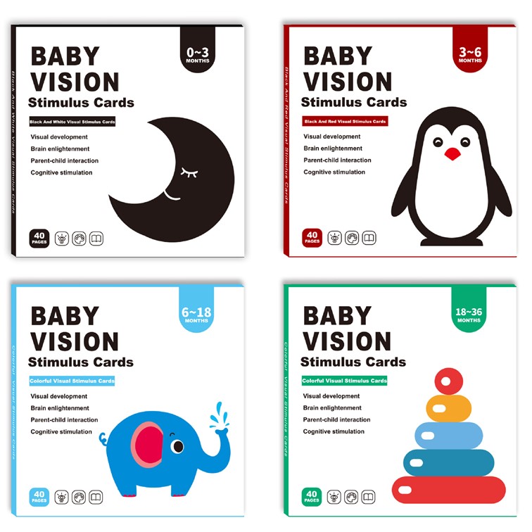 Baby flash card Black and white cards for baby flash card for baby 黑白卡 ...