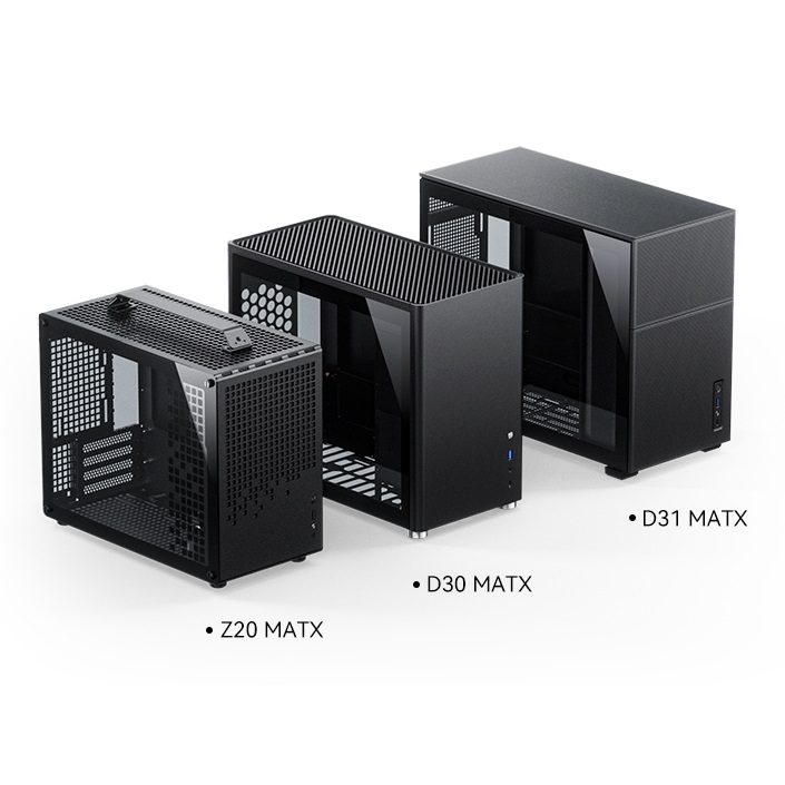 Jonsbo Z20 PC ITX / MATX Gaming Chassis Desktop Casing ( Black / White ...