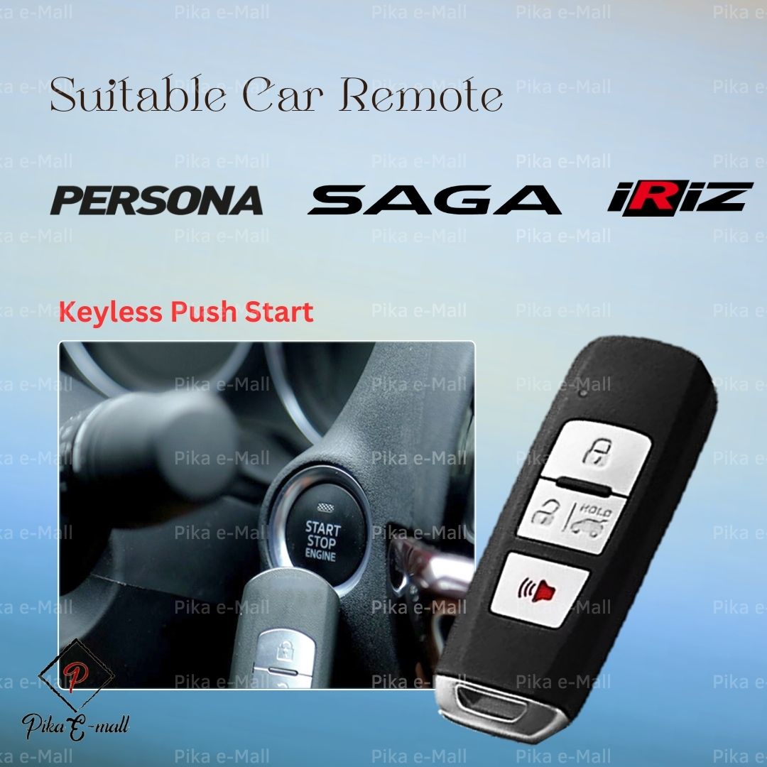 CARBON Proton Saga Premium S Iriz Persona Key Cover Kunci Saga VVT ...