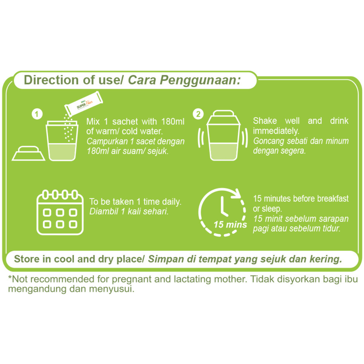 Timo Super Fiber With Cordyceps 30s Free Shaker | Shopee Malaysia