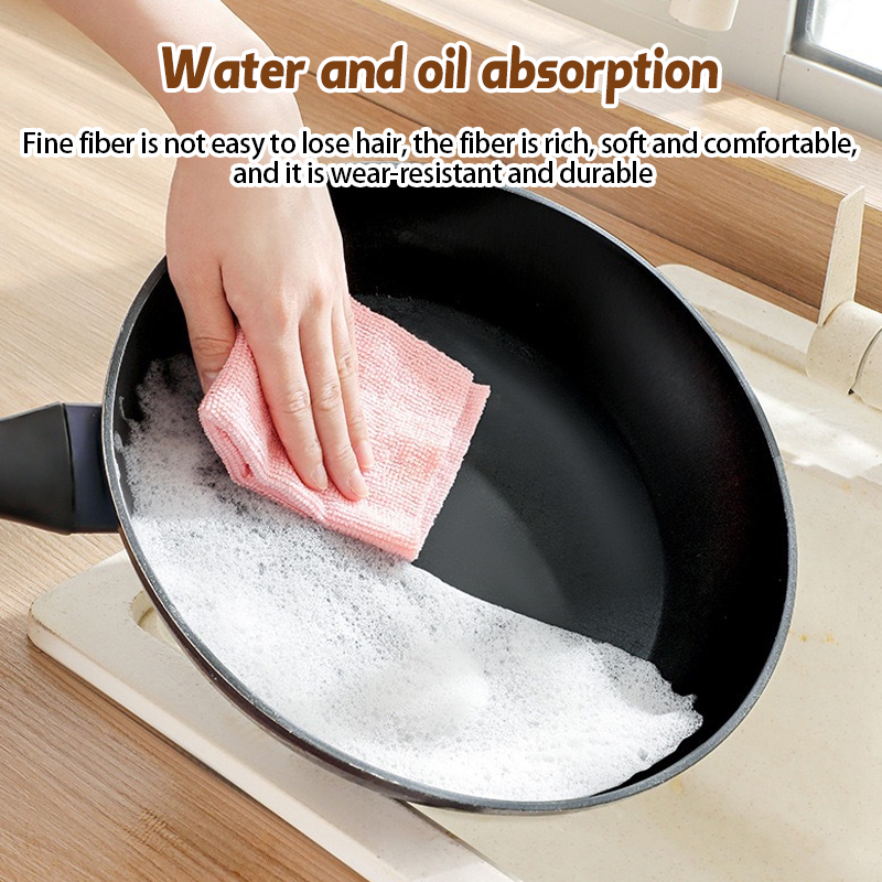 👍20PCS Kitchen Towel Super Absorbent Cleaning Cloth Dish cloth Wash ...
