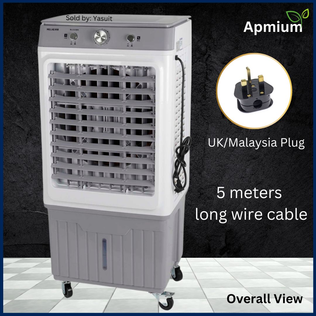 Upgraded Air Cooler 100L Powerful Evaporative Aircooler 22000mh/3 ...