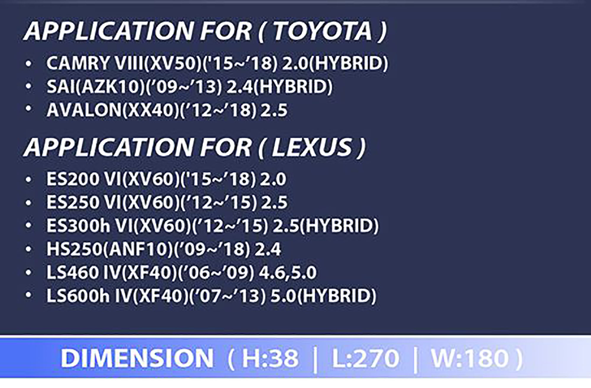 Air Filter Toyota Camry Hybrid 2.5 ACV50 ACV51 ASV51 AVV50 XV50 RAV4 ...