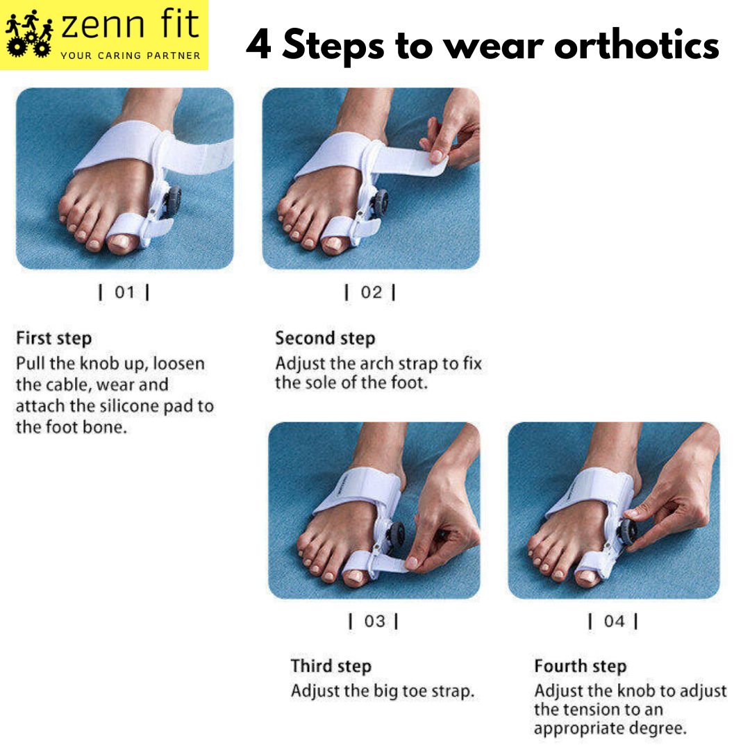 Toe Straightener Corrector Bunion Protector Feet Care Orthotics ...