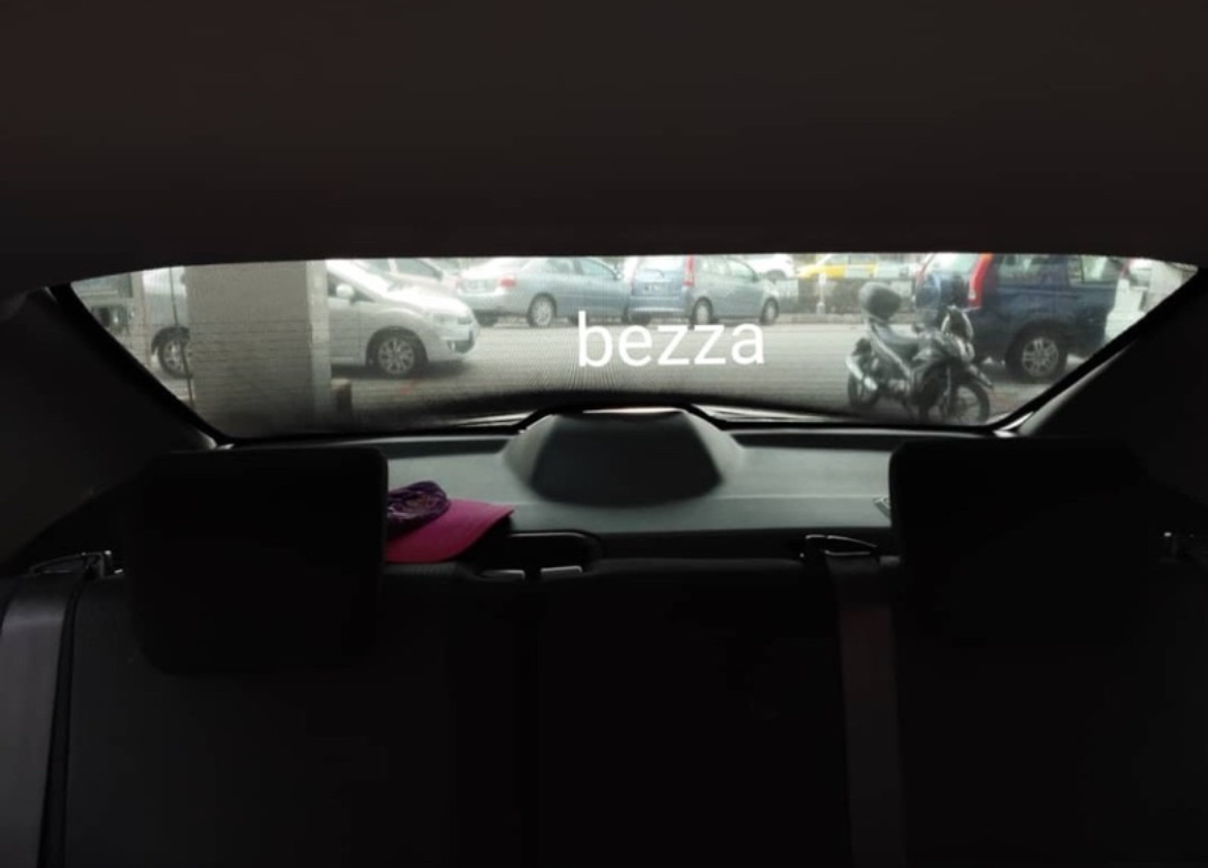 Car Rear Windscreen Car Sunshade Proton Perodua Myvi Axia Alza Aruz ...