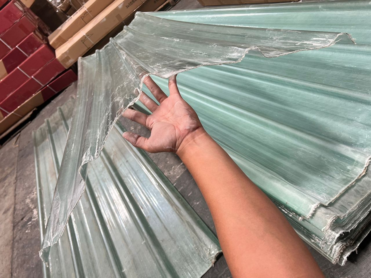 PA Premium 2ft 6ft Industry Roofing ATAP CERAH LUTSINAR 1mm ± (KILANG ...