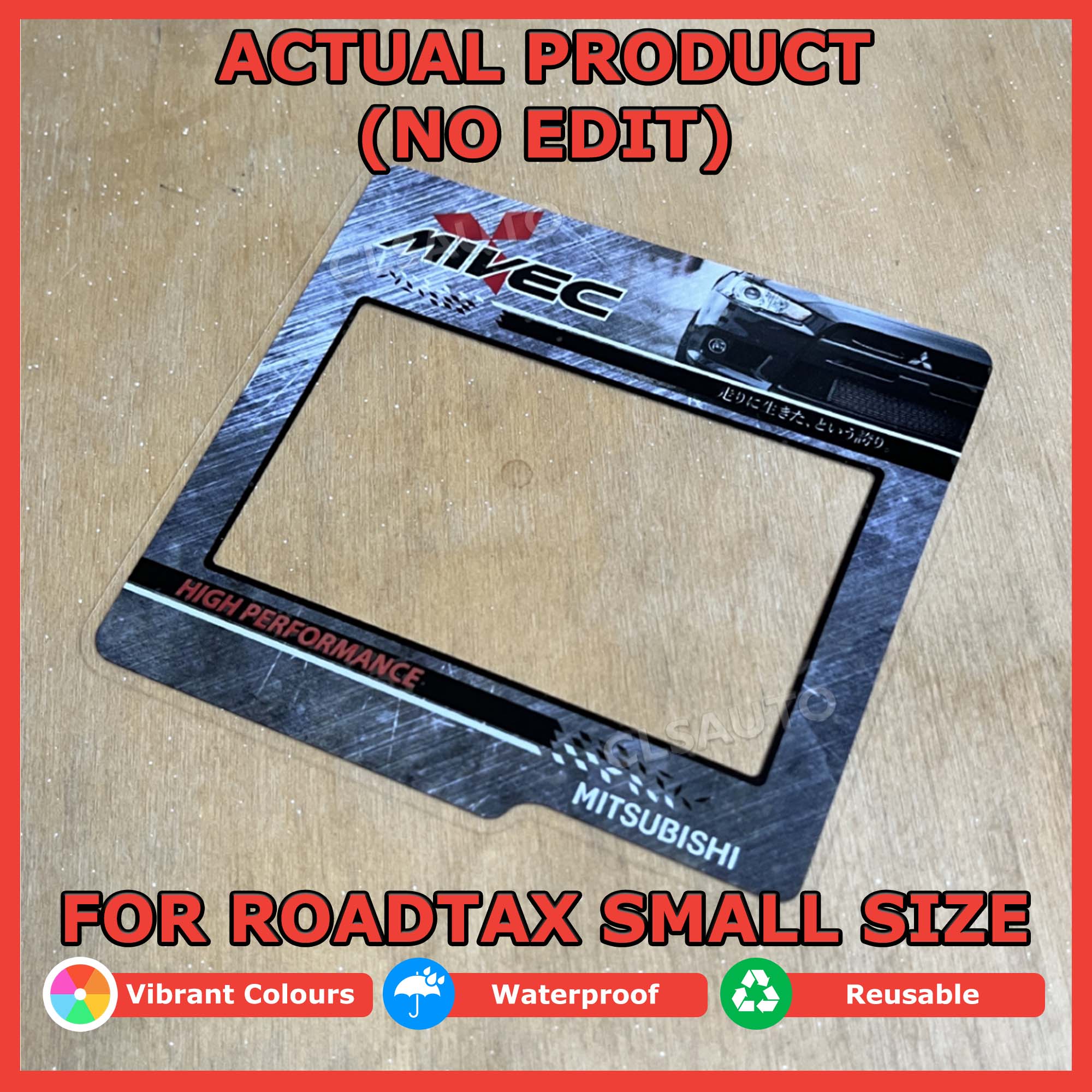 Car RoadTax Sticker Small Size Pelekat Road Tax Proton Perodua Toyota ...