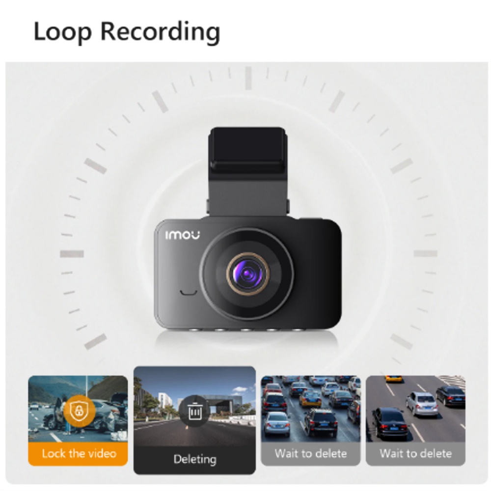 IMOU S400 Dash Cam 4MP/S800 8MP Car DVR Video Recorder Night Vision ...