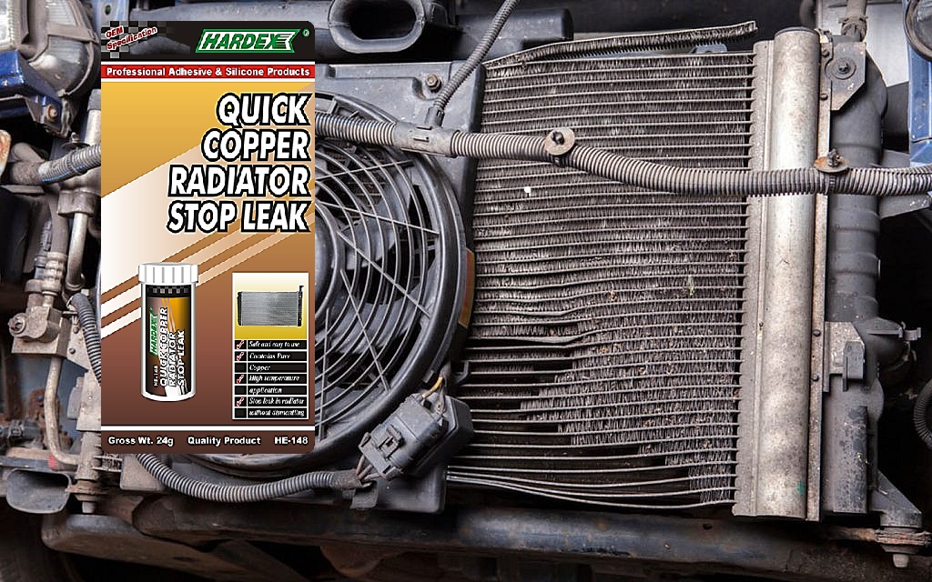 Hardex/ Radiator Leaks Repair / quick copper radiator stop leak HE148 ...