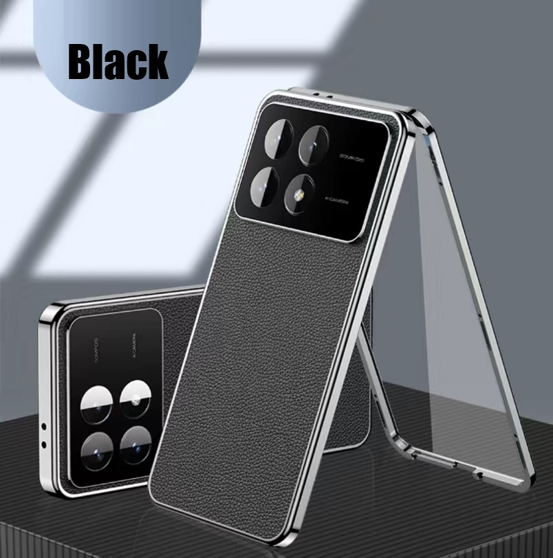 Poco F6 / F6 Pro 5G Premium Magnetic Case Double Side Tempered Glass ...