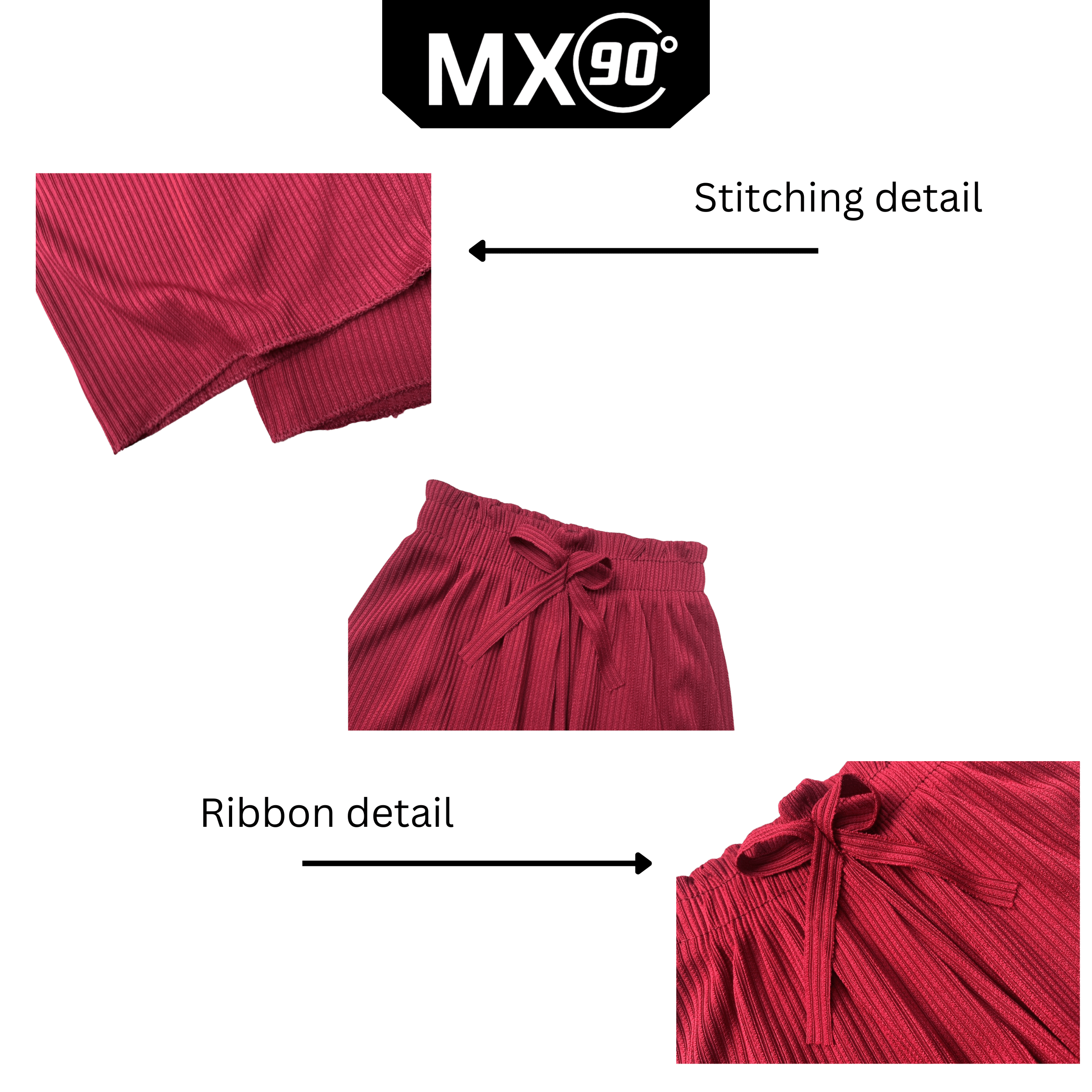 MX 90 Girl Children Kid Palazo Stripe Long Pants Seluar Labuh Palazo Jalur Budak Perempuan Plain ...