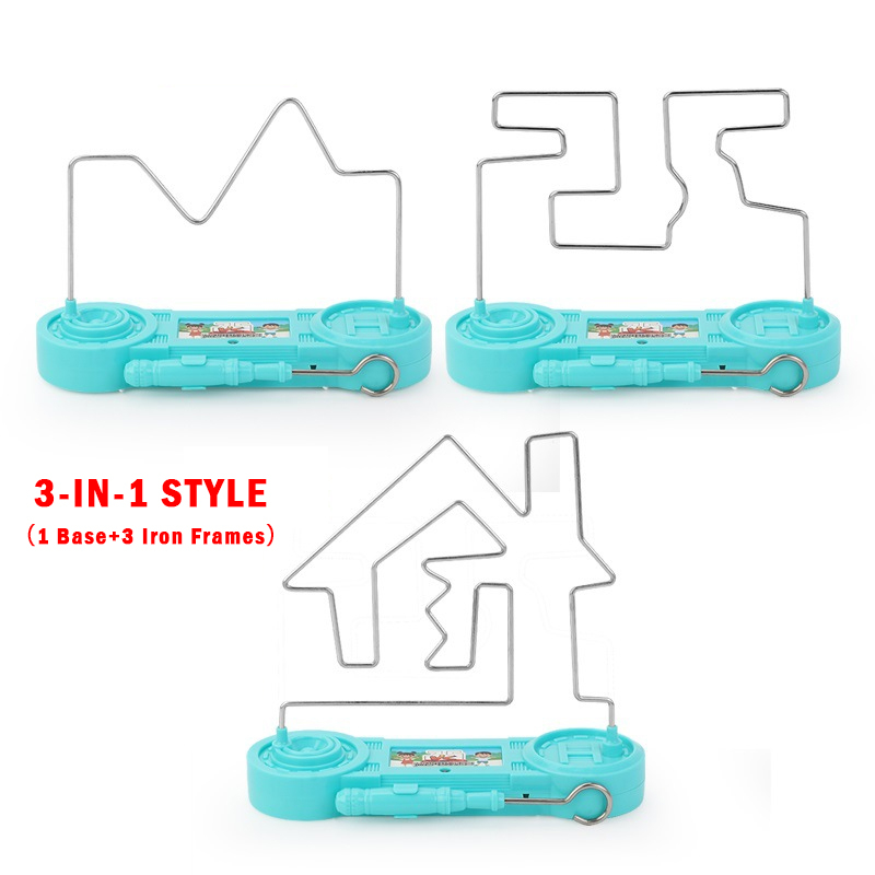 3 in 1 Electric Shock Maze Toy STEM Learning Bump Family Game Kids ...