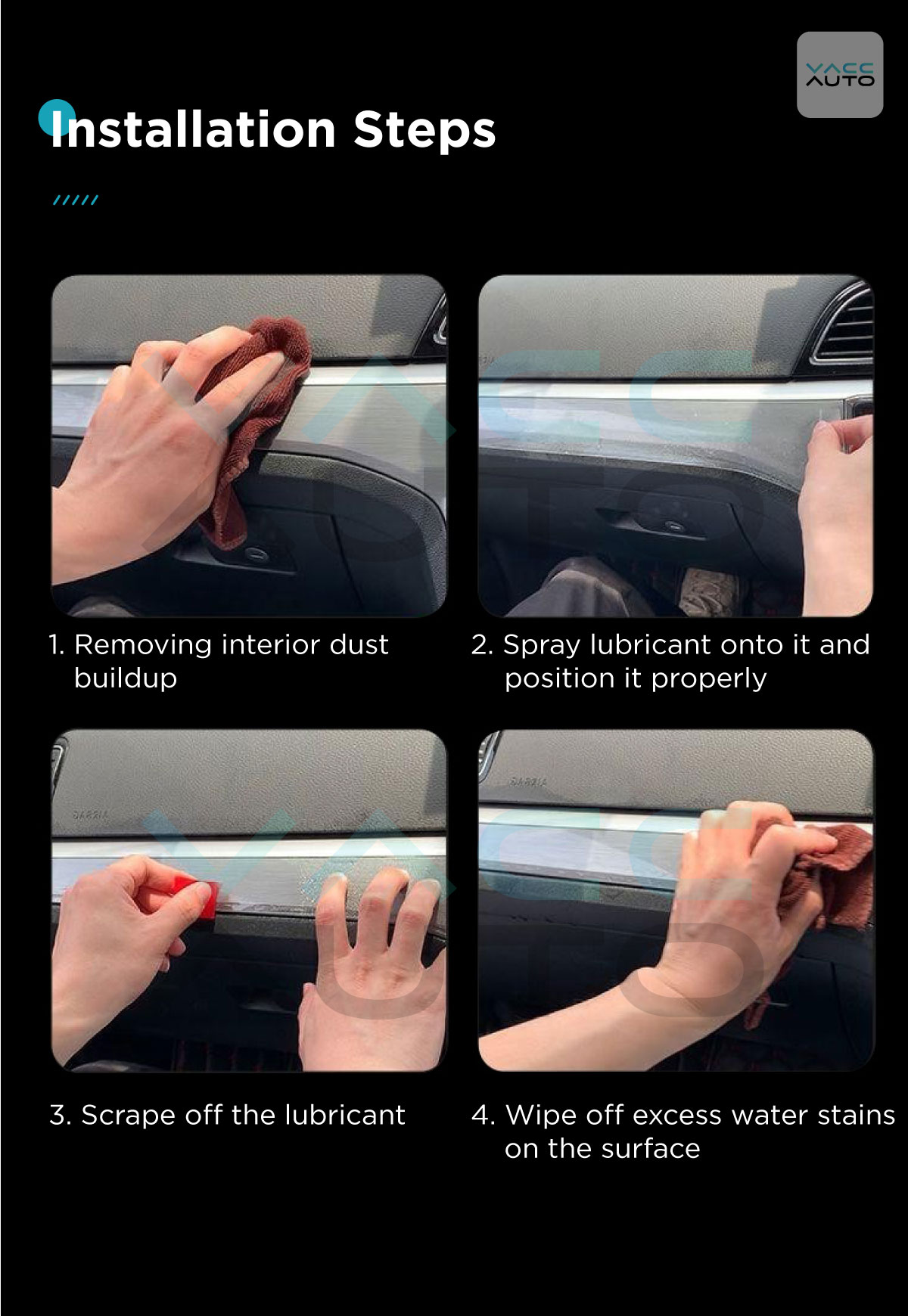 Mazda CX8 CX-8 KG 2017-2025 Transparent TPU Interior Protector Film ...