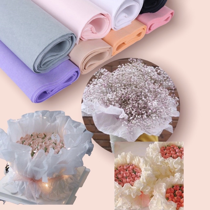 (20PCS) SYDNEY PAPER Flower Wrapping Paper Bouquet Gift Florist Wrapper ...
