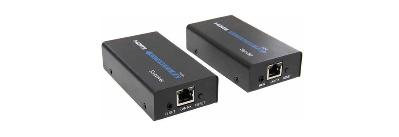 HDMI Extender over UTP Cable Cat5e Cat6 1080P 100M 100 METER ...