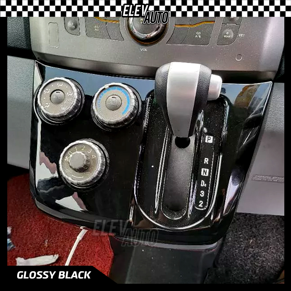 Perodua Alza 2009-2021 Gear Shift Panel Trim Carbon Fiber Black ...