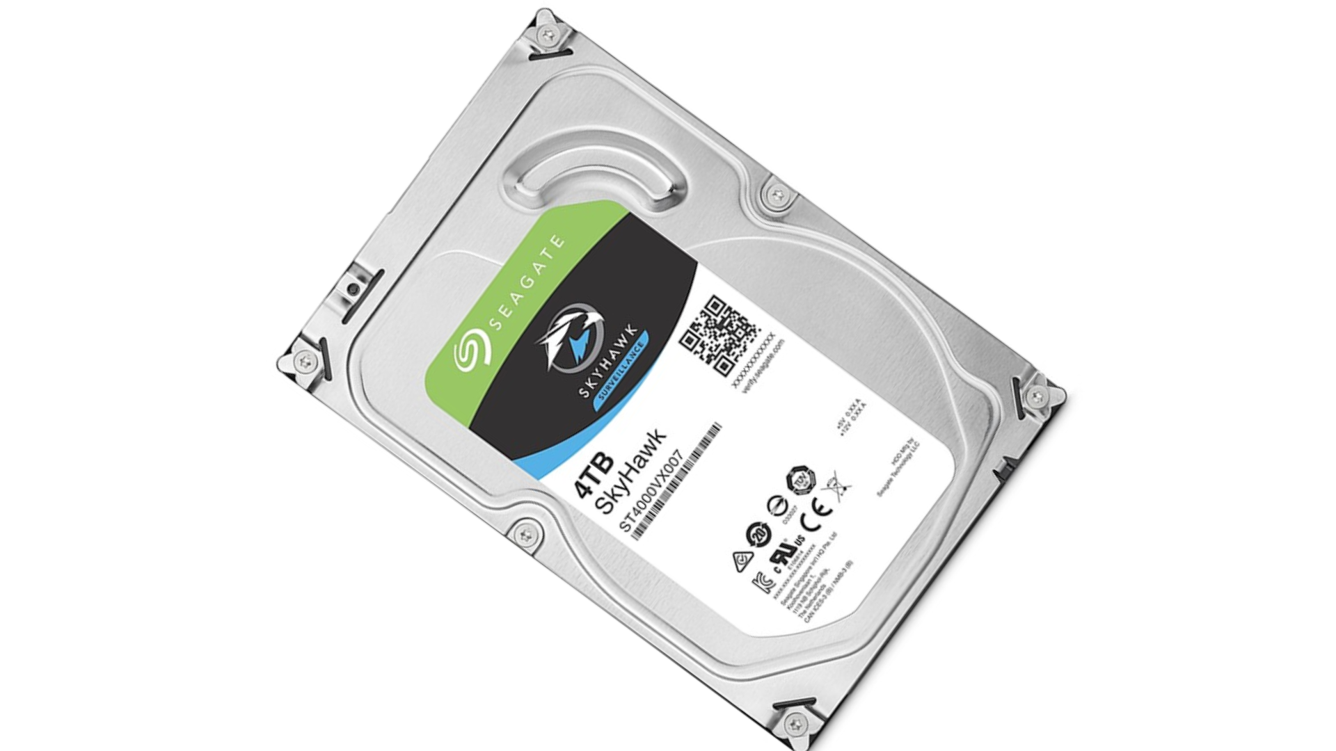 SEAGATE Skyhawk 4TB 4 TB Surveillance Security Hard Disk HDD Drive SATA 3.5 Inch 64MB SG4TB ...