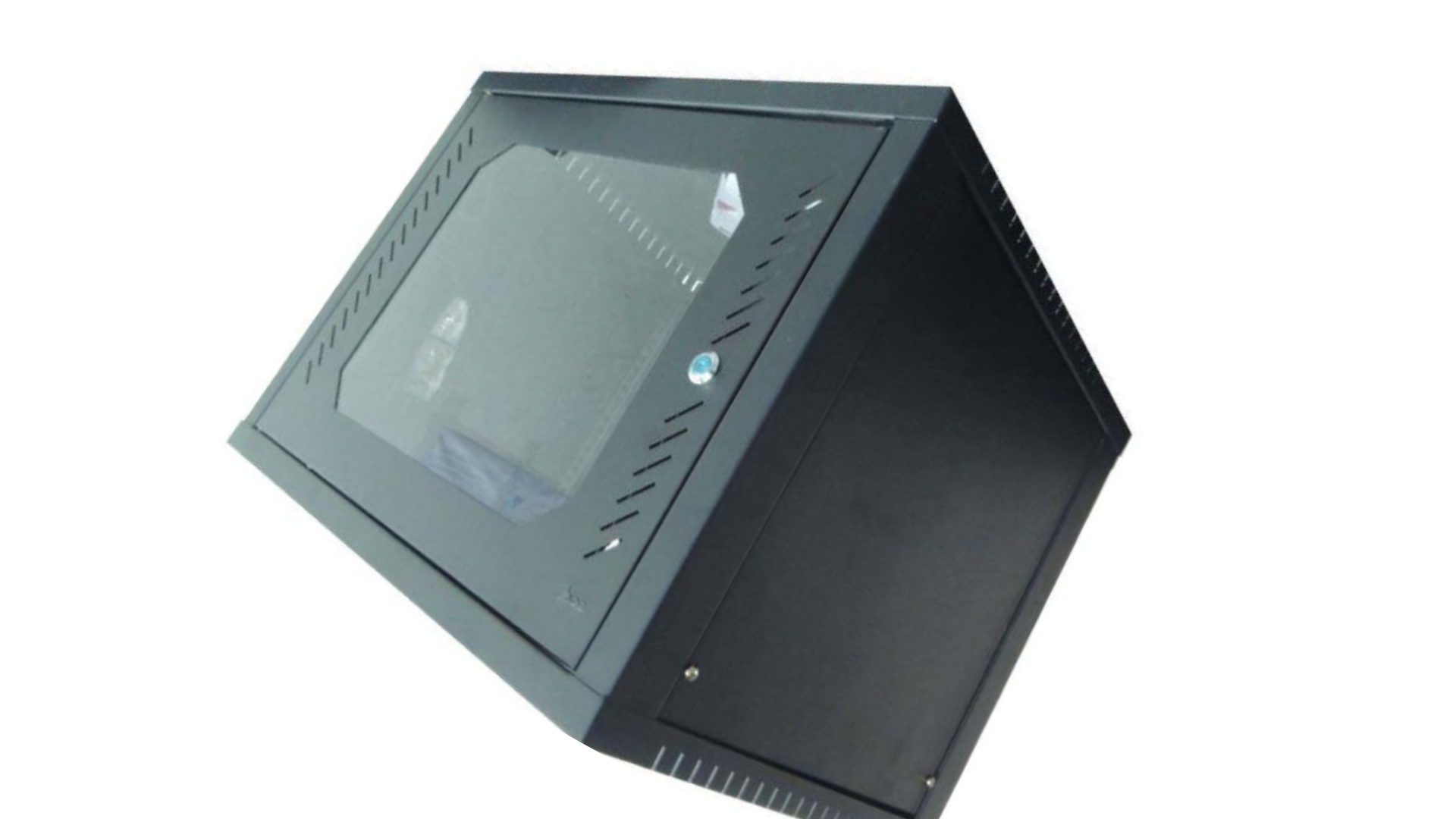 Wall Mount 9U Server Rack with 3 Gang Extension Key and Screw Set 460mm ...