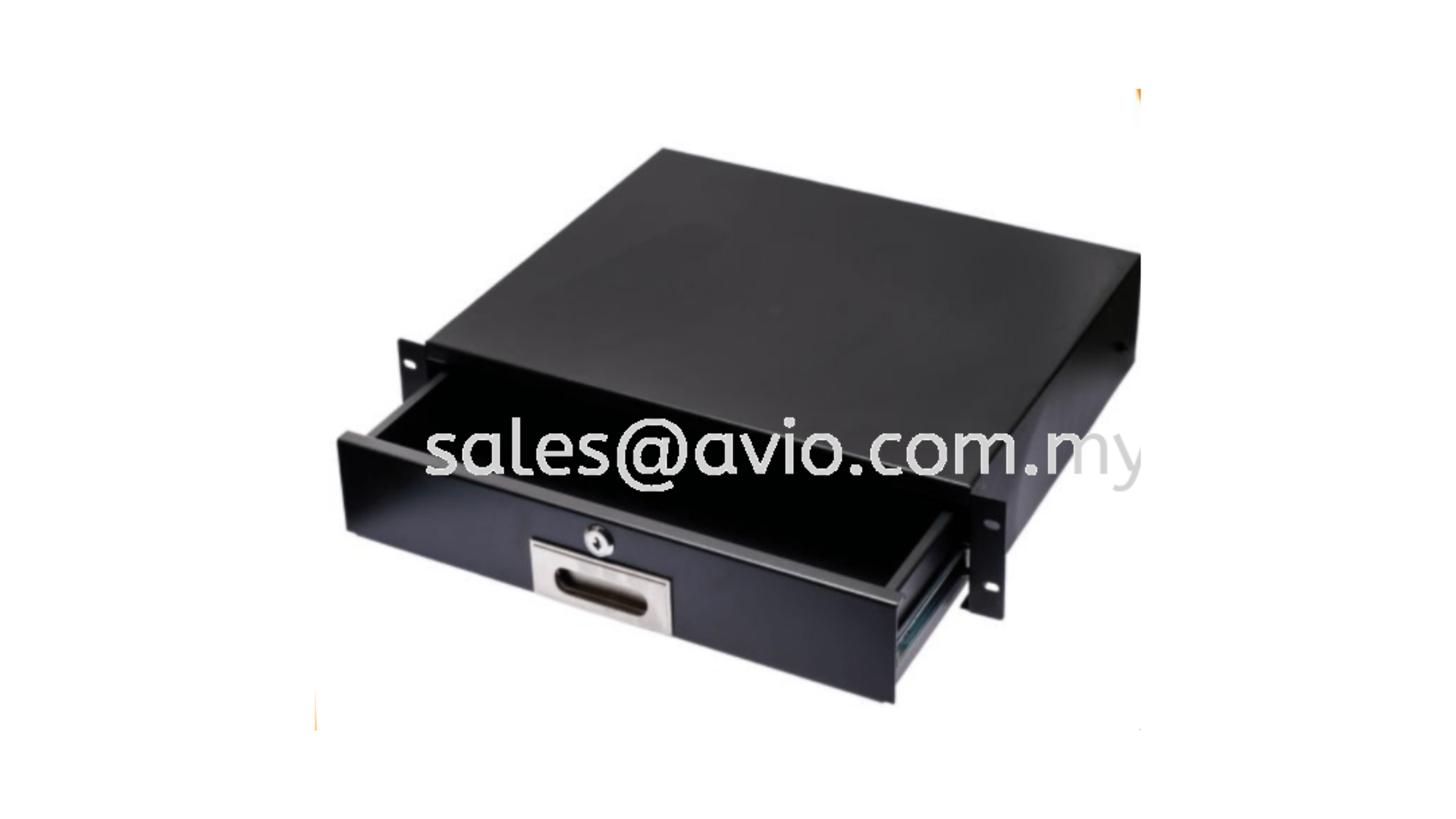 2U Server Rack Drawer 19" 19 Inch Standard Size Rack Mount Drawer Case ...