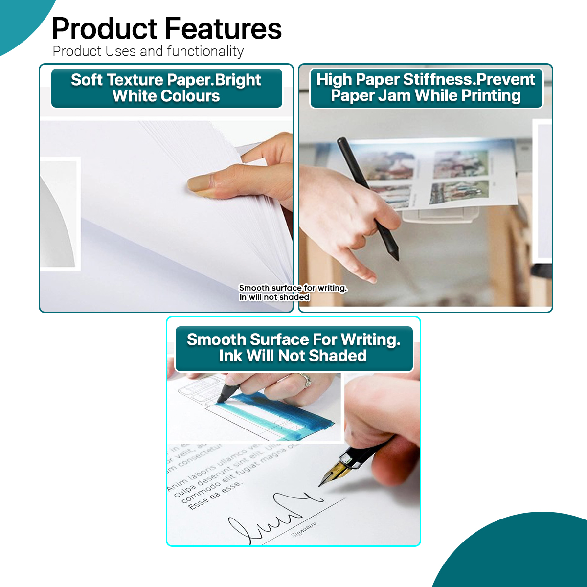 PaperOne A4 Paper 450 Sheet 70gsm 80gsm -(REAM) Kertas A4 White ...