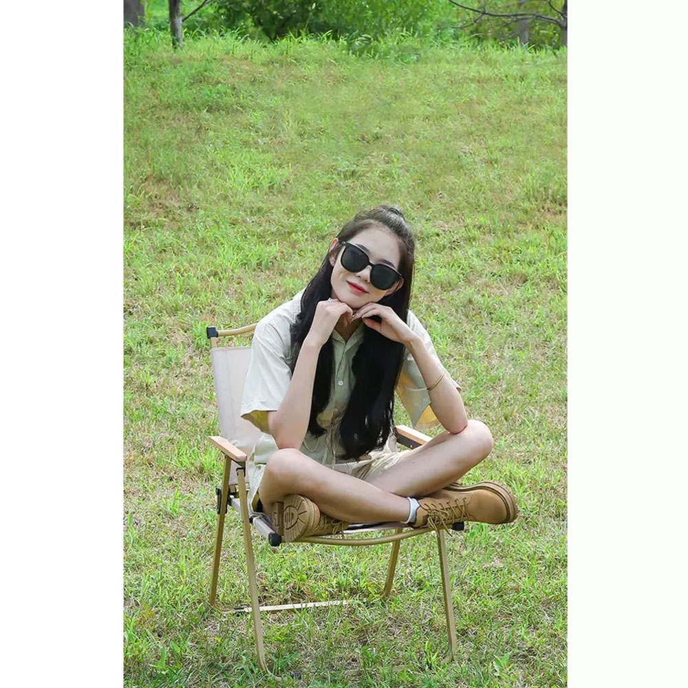 UtanKing™ Foldable Kermit Chair Camping Outdoor Beach Hiking Armrest ...