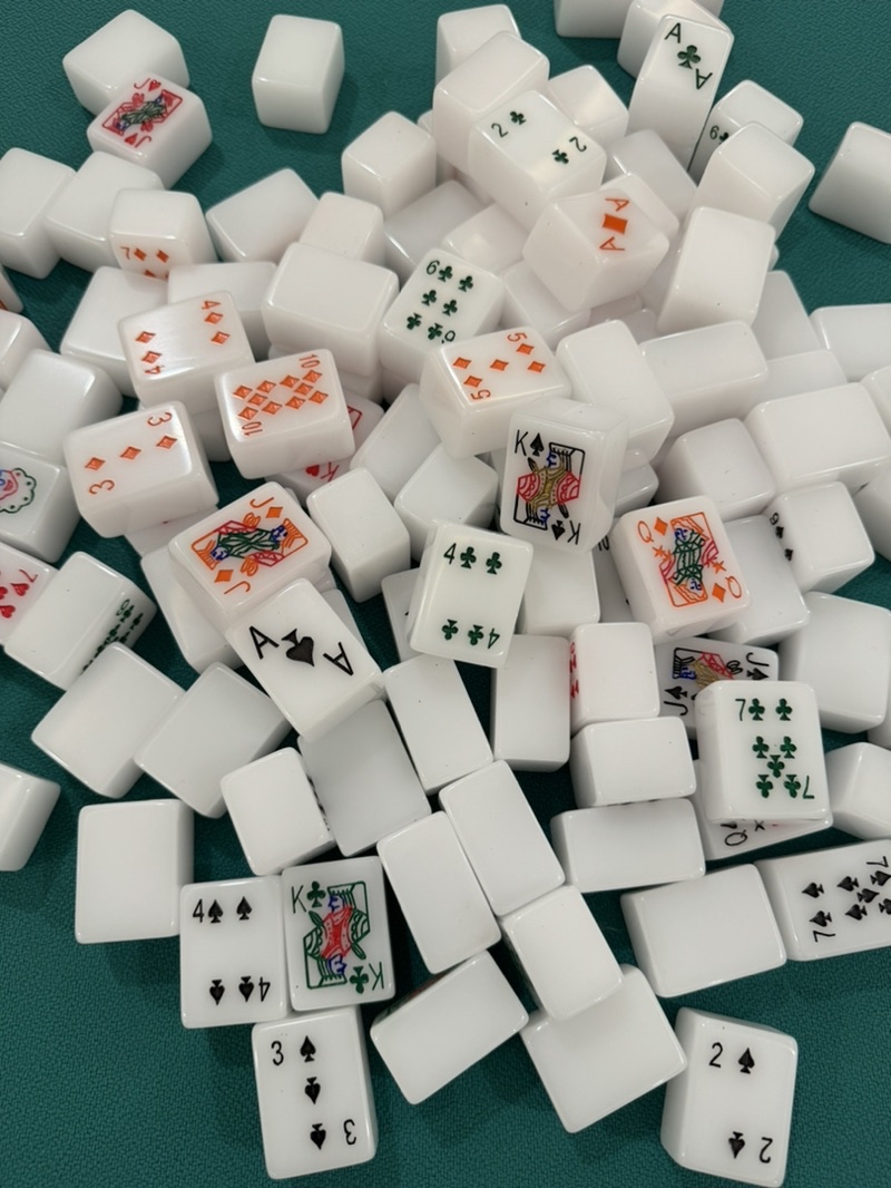 CRYSTAL RUMMY LAMI MAHJONG A1 SIZE 水晶拉米麻将 CRYSTAL GOLD LAMI RUMMY ...