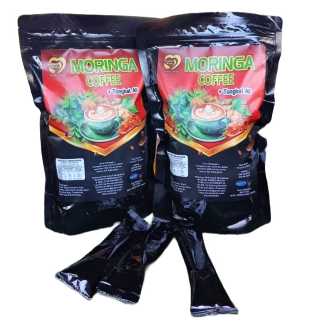 KOPI MORINGA PLUS TONGKAT ALI NON WHITE SUGAR | Kopi Untuk tenaga ...