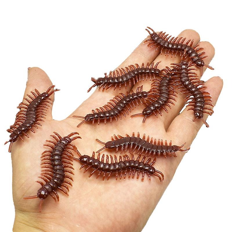 Simulation Centipede Rubber Fake Centipede Toy Prank Funny April Fool ...