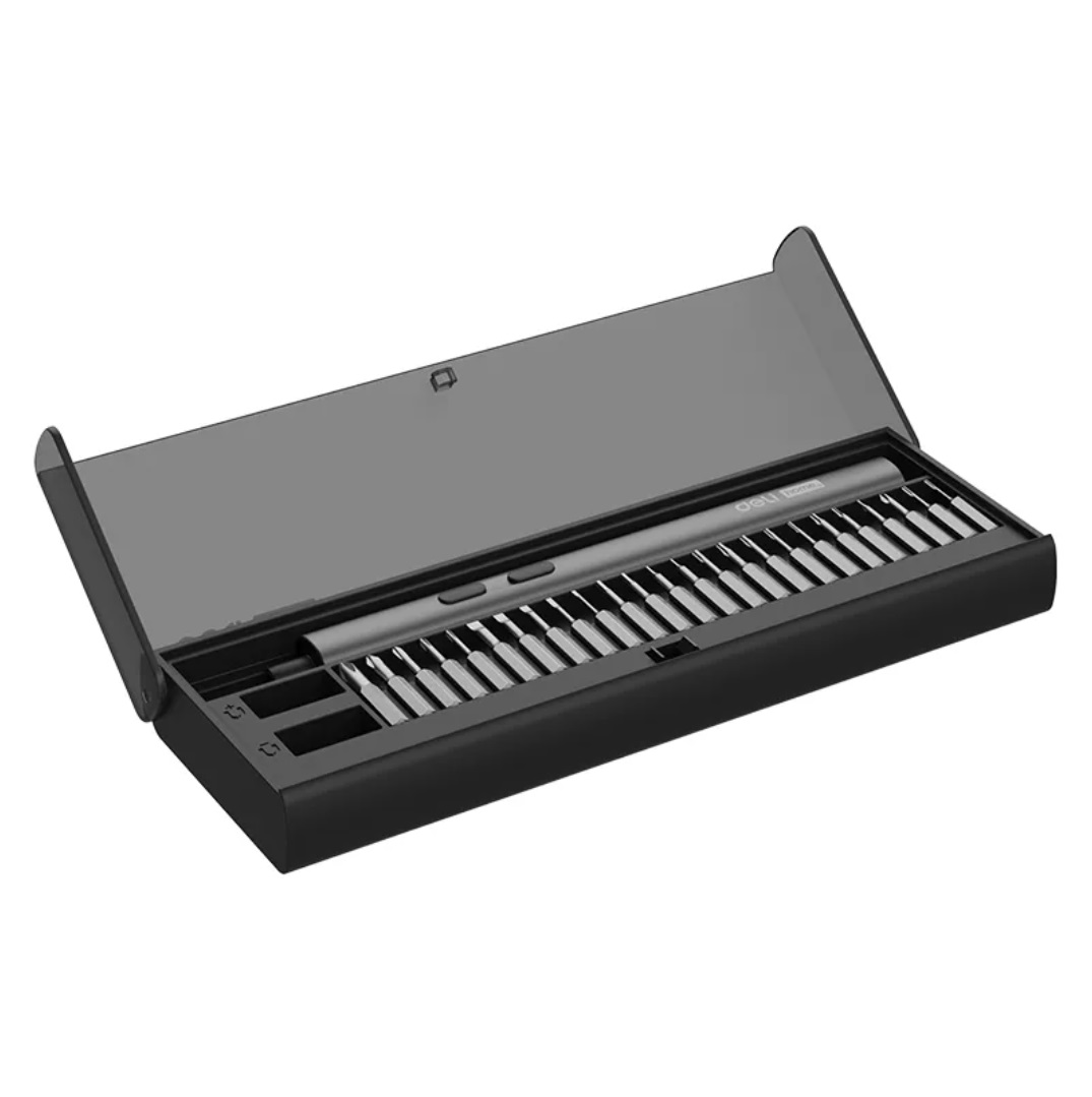 DELI Electric Precision Screwdriver Set DY-DP04-1B1 Changeable Head ...