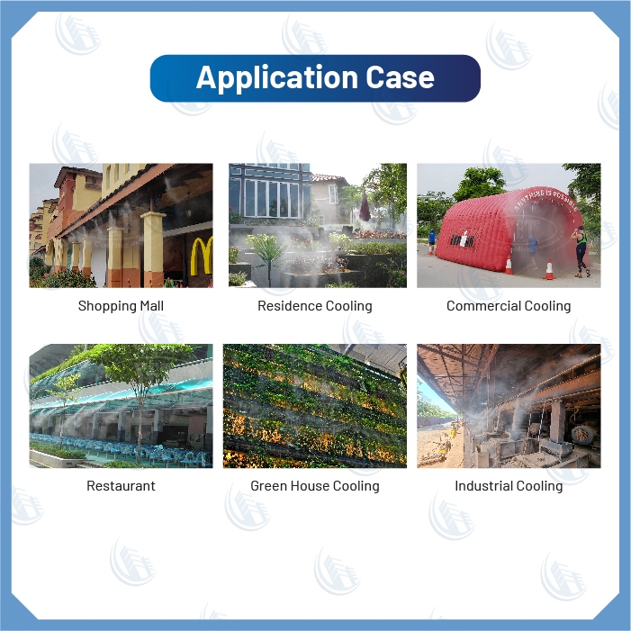 YET 0210 1000psi 350W High Pressure Water Mist System Complete Set ...