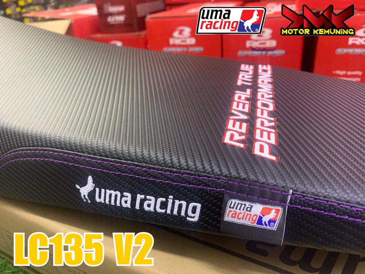 UMA RACING RACING SEAT YAMAHA HONDA SUZUKI Y15 LC 135LC RS150 RSX ...