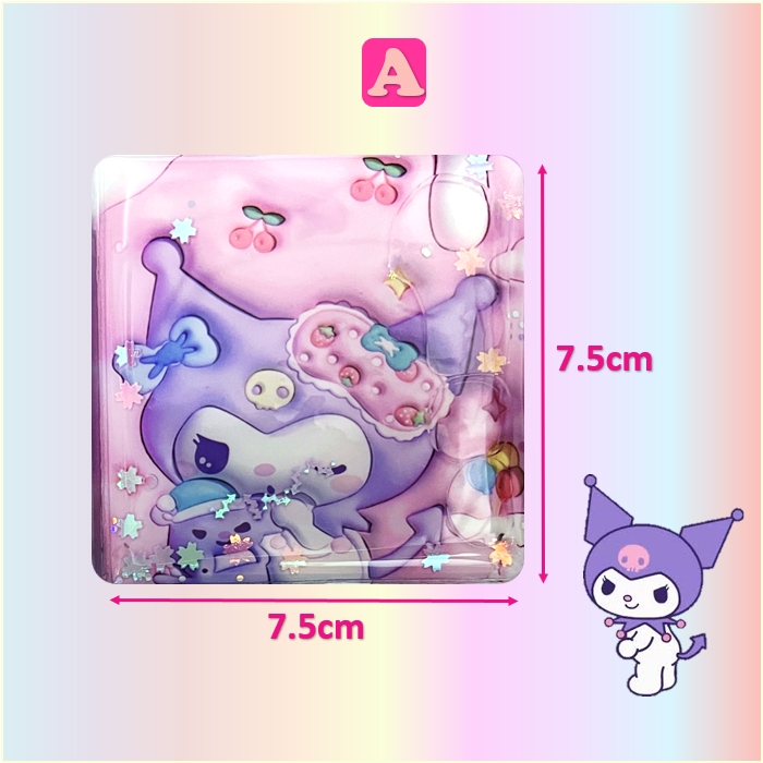 Sanrio Mini Sticker Note Book Kuromi/ Melody/ Cinnamoroll | Shopee Malaysia