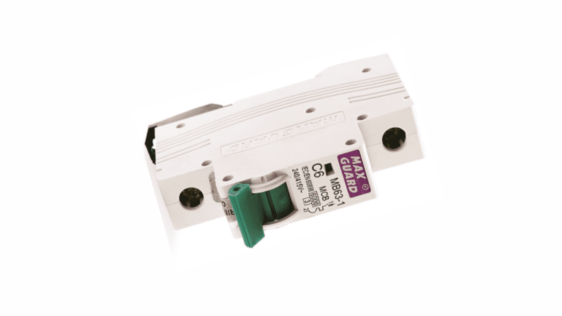 Maxguard Single 1 Pole 6A MCB Circuit Breaker Type C 6KA 240V / 415V ...
