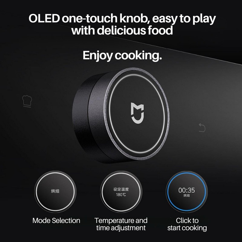 Xiaomi Smart Built-in Steaming and Baking Oven Machine S1 58L All-in ...