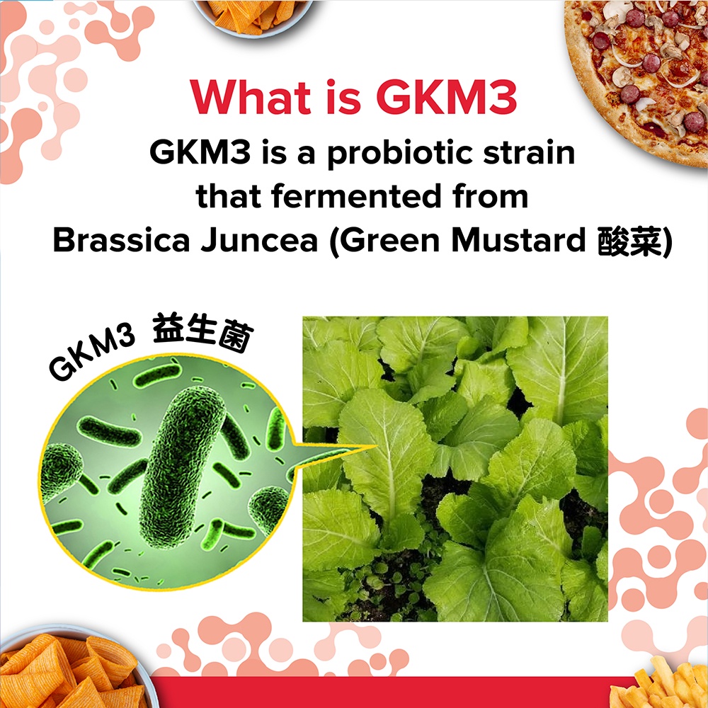 GKB Lactobacillus Plantarum GKM3 30s (Weight Loss & Probiotic for Body ...