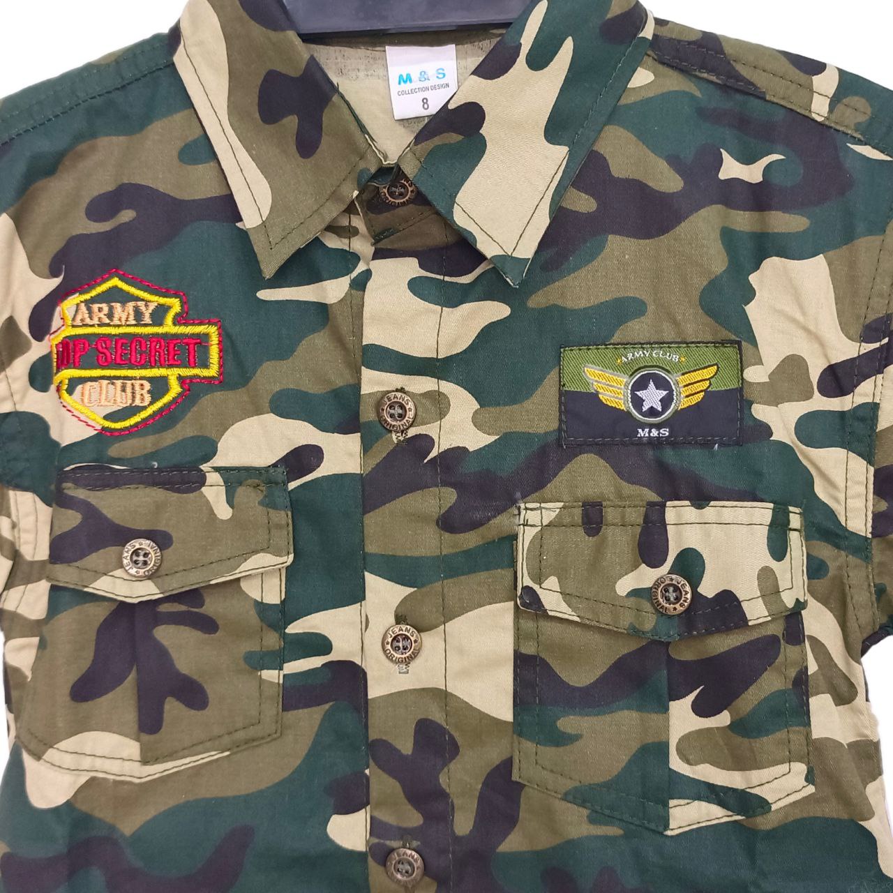 Baju Askar Budak Sepasang/ Cosplay Kids Boys &Girl Army Soldier/ Army ...